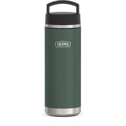 Thermos Isolierflasche &raquo;ICON BEVERAGE BOTTLE, Edelstahlk&ouml;rper, sp&uuml;lmaschinenfest&laquo; 0,71l, 18h hei&szlig; & 24h kalt, extra gro&szlig;e &Ouml;ffnung, absolut dicht gr&uuml;n 