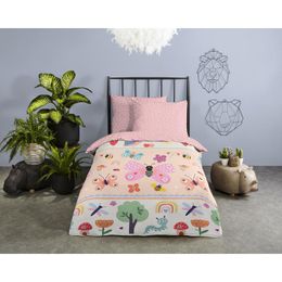 Good Morning Babybettw&auml;sche &raquo;Rinke&laquo; 2 Baumwolle, Renforc&eacute;, Wendeoptik, Kind, Baby, M&auml;dchen Renforc&eacute;, Obermaterial: 100% Baumwolle B/L: 100cm x 135cm, 