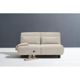 ell+ell ell + ell Schlafsofa &raquo;Minou&laquo; grau B/H/T: 160cm, Mit Rekaxfunktion,Kaltschaum