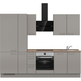 Nobilia K&uuml;chenzeile &raquo;"Laser II", NEU: individuell anpassbar mit gratis Profi-Beratung&laquo; vormontiert, 270 cm breit, optional mit verschiedenen E‐Ger&auml;te-