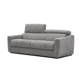 Egoitaliano Schlafsofa &raquo;STRIKE, Made in Italy-Designsofa mit Dauerschlaffunktion,Breite 195 cm&laquo; Bettsofa, Luxus-Microfaser Lederoptik mit verstellbaren 
