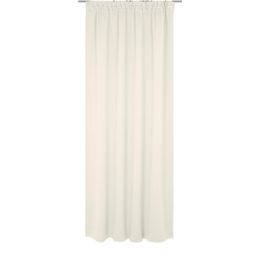 WIRTH Vorhang &raquo;Newbury&laquo; Multifunktionsband 1 Stk. tlg. nach Ma&szlig; beige Baumwolle, Polyester 335cm, Multifunktionsband, 130cm