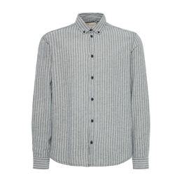 Blend Herren Langarmhemd &raquo;BHCHARLIE SHIRT&laquo; Baumwolle, regular fit grau L, N-Gr