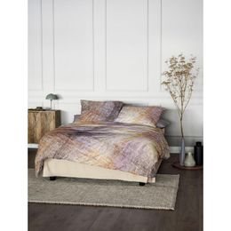 Irisette Bettw&auml;sche &raquo;Zobel 8550&laquo; 2 Stk. samtig weich orange Biber, Obermaterial: 100% Baumwolle B/L: 155cm x 220cm, 1 Stk., 1 Stk., Biber, B/L: 80cm x 80cm, 2 
