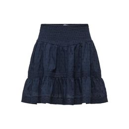 Only Damen Only Sommerrock &raquo;ONLKATTI SHORT SKORT WVN NOOS&laquo; Baumwolle blau XL (42)