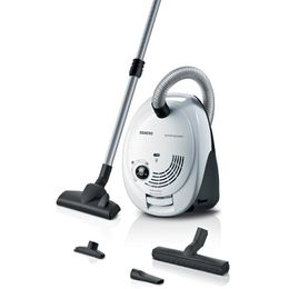 Siemens Bodenstaubsauger &raquo;VS06WH1T, Made in Germany, Hygiene-Filter, kompakt, leicht&laquo; 850 W mit Beutel hohe Saugkraft, spezielle Hartbodend&uuml;se, 