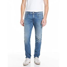 Replay Herren Slim-fit-Jeans &raquo;Anbass&laquo; blau 31, L&auml;nge 32