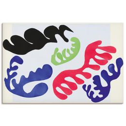 Artland Wandbild &raquo;Die Lagune 3. 1947&laquo; Gegenstandslos 1 Stk. tlg. als Alubild, Leinwandbild, Poster, Wandaufkleber in verschied. Gr&ouml;&szlig;en bunt Leinwand B/H/T: 