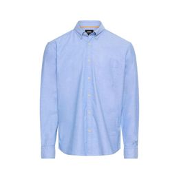 Camel Active Herren Camel Active Langarmhemd unifaben, mit Button-Down-Kragen S, N-Gr