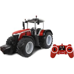Jamara RC-Traktor &raquo;Massey Ferguson 8S.285, 1:16, 2,4Ghz&laquo; mit Licht und Sound rot Einheitsgr&ouml;&szlig;e RC-Traktor
