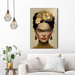 Reinders Wandbild &raquo;Frida Paint Stripe&laquo; gold MDF B/H/T: 60cm x 90cm x 3cm
