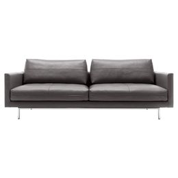 Creation BY ROLF BENZ 4-Sitzer &raquo;CR.414, Designsofa, Loungesofa&laquo; Wahlweise aus Leder oder Chenille grau B/H/T: 240cm x 91cm x 106cm, Leder OSKAR