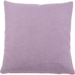 G&ouml;zze Dekokissen &raquo;Dallas&laquo; in vielen Farben lila Obermaterial: 100% Polyester B/L: 50cm x 50cm, 2 Stk.