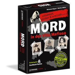 GMEINER Spiel &raquo;Mord in der Villa Mafiosa&laquo; bunt Einheitsgr&ouml;&szlig;e Spiel