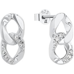 Amor Damen Paar Ohrstecker &raquo;2039102&laquo; mit Zirkonia (synth.) silber Silber 925 (Sterlingsilber)