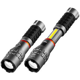 NEBO LED Taschenlampe &raquo; SLYDE KING 4K&laquo; Taschenlampe inkl. Ladekabel Aluminium Einheitsgr&ouml;&szlig;e