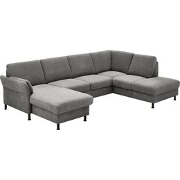 Die PlanBar Wohnlandschaft &raquo;ZE-EM18013 U-Form, Breite 305 cm&laquo; wahlweise mit Kopfst&uuml;tzen und Liegearmlehne 100% Polyester B/H/T: 305cm x 90cm x 200cm, 