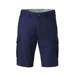 MEYER Herren Cargohose "B-Orlando 1-3040", blau, Gr. 23, unifarben, 96% Baumwolle, 4% Elasthan, Hosen, in Regular-Fit