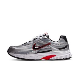 Nike Sportswear Herren Sneaker "INITIATOR", Gr. 44metallic silber, schwarz, wei&szlig;, Leder, Textil, Schuhe, inspiriert vom Design des Nike P-6000