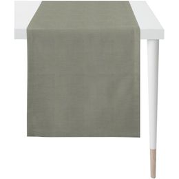 Apelt Tischl&auml;ufer &raquo;Apart, LOFT STYLE&laquo; UNI-BASIC grau Polyester B/L: 48cm x 145cm, 1 Stk., rechteckig