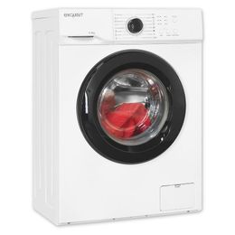 Exquisit Waschmaschine &raquo;WA6110-021A weiss&laquo; 6 kg, 16 Programme, Restlaufzeitanzeige, Kindersicheruing Energieverbrauch: 40 kWh/100 Zyklen