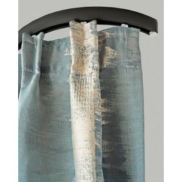Garesa Gardinenschiene &raquo;400&laquo; 1 l&auml;ufig-l&auml;ufig Wunschma&szlig;l&auml;nge schwarz Aluminium, Kunststoff B/L: 200cm, 1 l&auml;ufig