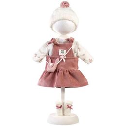 Puppenkleidung &raquo;Kleiderset Cord, 40-42 cm&laquo; rosa Einheitsgr&ouml;&szlig;e Puppenkleidung