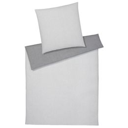 Elegante Bettw&auml;sche &raquo;Tender&laquo; 2 Stk. angenehmes Hautgef&uuml;hl Flanell, Obermaterial: 100% Baumwolle B/L: 135cm x 200cm, 1 Stk., 1 Stk., Flanell, B/L: 80cm x 80cm, 