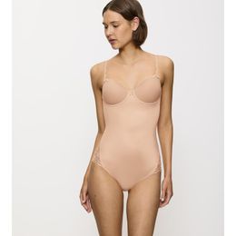 Triumph Damen Shaping-Body &raquo;Modern Finesse BSWP&laquo; mit Spitzendetails beige 90, Cup B