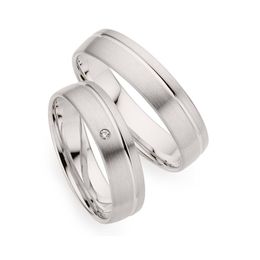 Phoenix Ph&ouml;nix Trauring &raquo;Schmuck Geschenk Silber 925 Trauring Ehering LIEBE versch. Varianten&laquo; Made in Germany - wahlweise mit oder ohne Brillant silber 65, 