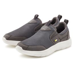 John Devin Herren Sneaker &raquo;Freizeitschuh, Halbschuh, Slipper, Turnschuh, Slip-On-Sneaker&laquo; zum Reinschl&uuml;pfen Unisex VEGAN grau 39