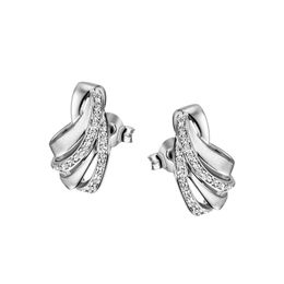 Firetti Damen Paar Ohrstecker &raquo;Schmuck Geschenk Silber 925 Ohrschmuck Glitzer&laquo; mit Zirkonia (synth.) silber Silber 925 (Sterlingsilber)