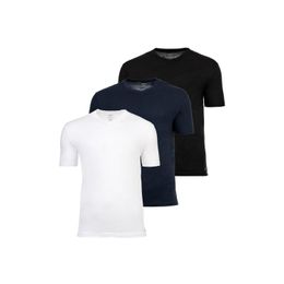 Scotch & Soda SCOTCH & SODA Herren T-Shirt "T-Shirt Ultra Soft V-Neck Tee 3er Pack", bunt, Gr. M, Obermaterial: 80% Baumwolle CO. 20% Viskose CV., Shirts