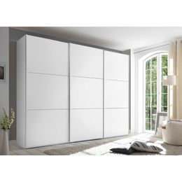 STAUD Schwebet&uuml;renschrank &raquo;Includo, kurze Lieferzeit: "Premium Variante in Wei&szlig; in 249cm Breite"&laquo; 3 Breiten (ca. 250, 280 oder 300cm), H&ouml;he 222cm wei&szlig;