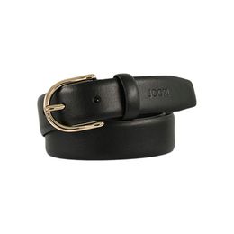 JOOP! Damen JOOP! Lederg&uuml;rtel abgerundete Dornschlie&szlig;e, Breite 3 cm schwarz 75