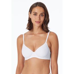Schiesser Damen Schalen-BH &raquo;Air&laquo; mit feiner, elastischer Microqualit&auml;t wei&szlig; 85, Cup C
