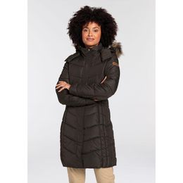Icepeak Damen Steppmantel &raquo;PAIVA&laquo; mit Eingrifftaschen, sportlicher Stil, wasserabweisend, windabweisend braun 38