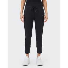 Venice Beach Damen Funktionshose &raquo;7/8 FUNKTIONSHOSE KRISTIN&laquo; mit Eingrifftaschen, aus Polyamid und Elasthan, in unifarbener Optik schwarz XL (44), N-