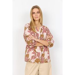 soyaconcept Damen soyaconcept Druckbluse &raquo;SC-CAM 2&laquo; im Tunika-Stil mit floralem Alloverprint M