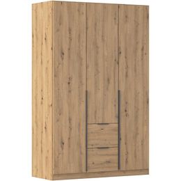 OTTO home Dreht&uuml;renschrank &raquo;Kleiderschrank Schrank Garderobe AGORDO mit Dekor- oder Hochglanzfront&laquo; in zwei Griff-Farben, Breite 136 cm, mit 