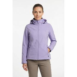 Icepeak Damen Softshelljacke &raquo;BOISE&laquo; wasserabweisendes Material, atmungsaktiv, Wassers&auml;ule 8000 lila 46