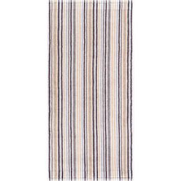 Egeria Handt&uuml;cher &raquo;Combi Stripes&laquo; mit feinen Streifen, 100% Baumwolle grau Walkfrottee, Obermaterial: 100% Baumwolle B/L: 50cmx100cm, 2 Stk., Walkfrottee