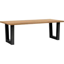 OMG Design Esstisch &raquo;Formula&laquo; 1 Stk. tlg. Hochwertige Melamin-Tischplatte mit Metallgestell B/H/T: 160cm x 77cm x 90cm