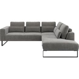 Musterring Ecksofa &raquo;JUSTB! PM100, stilvoller Lounge-Komfort von &laquo; Kollektion Bettina Zimmermann, optionaler Sitzvorzug & Fu&szlig;-Auswahl 100% Polyester B/H/T: 268cm 