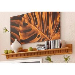 OTTO home Wandboard &raquo;Lisa&laquo; aus sch&ouml;nem massivem Kiefernholz, in unterschiedlichen Farbvarianten beige Massivholz B/H/T: 130cm x 14cm x 14cm