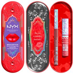 Nyx Cosmetics Nyx Professional Makeup Damen NYX PROFESSIONAL MAKEUP Schmink-Set &raquo;BRIDGERTON ROYAL TREASURES LIP KIT&laquo; Royal Butter Gloss und Royal Lip Liner rot 