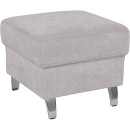 Sit & More sit&more Hocker &raquo;Arngast&laquo; silber Luxus-Microfaser ALTARA NUBUCK (100% Polyester);Struktur (100% Polyester);Flachgewebe (90% Polyester; 10% Polyamid) B