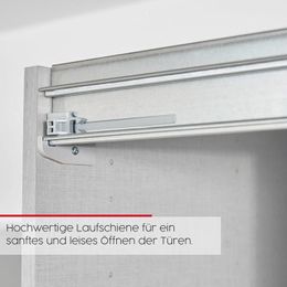 Rauch Kleiderschrank &raquo;Schwebet&uuml;renschrank Schrank Garderobe Ankleide Schlafzimmer TARO&laquo; in 3 verschiedenen Ausstattungen BASIC/CLASSIC/PREMIUM (SOFT-