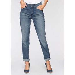 MAC Damen MAC Stretch-Jeans &raquo;Melanie&laquo; Gerade geschnitten blau 42, L&auml;nge 32