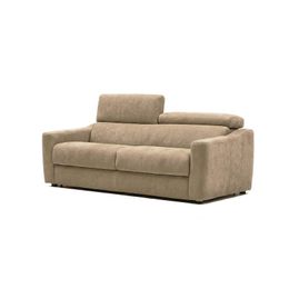 Egoitaliano Schlafsofa &raquo;STRIKE, Made in Italy-Designsofa mit Dauerschlaffunktion,Breite 195 cm&laquo; Bettsofa, Luxus-Microfaser Lederoptik mit verstellbaren 